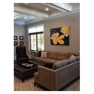 Custom Artwork - Contemporary - Family Room - New York - by Michelle ...