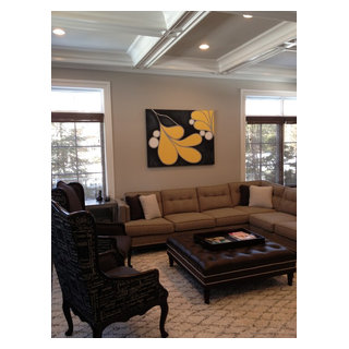 Custom Artwork - Contemporary - Family Room - New York - by Michelle ...