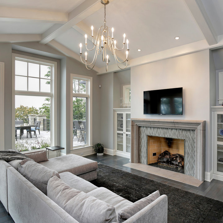 Limestone Fireplace Surround - Photos & Ideas | Houzz