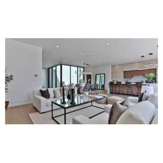Custom Home Design & Build - Sherman Oaks, CA - Modern - Living Room ...