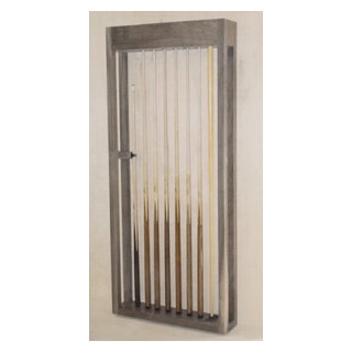 Custom Modern Billiard Cue Rack - Modern - Family Room - Other - by ...