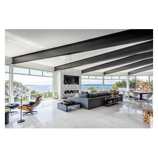 Custom Seattle Residence - Midcentury - Family Room - Seattle - by ...