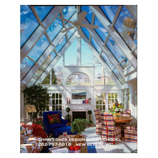 Custom Sunroom Addition - Vaulted Ceiling - Traditional - Sunroom ...