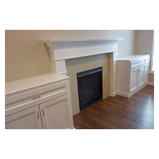 Custom Traditional Built-In - Klassisch - Wohnzimmer - Seattle - von ...