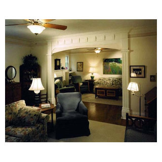 Den Addition interior - Eclectic - Family Room - Charlotte - by David ...