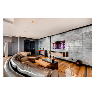 Denver High Rise Loft - Contemporary - Family Room - Denver - by Studio ...
