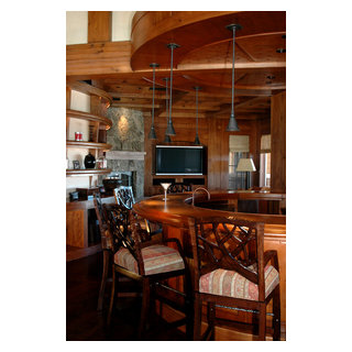 Diamond Star Ranch - Rustic - Family Room - Denver - by RMT Architects ...