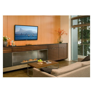 Dorsey Residence - Contemporary - Family Room - Seattle - by Coates ...