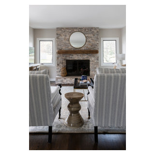 Downingwood House - Transitional - Family Room - Chicago - by Laura ...