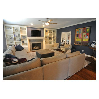 Drab to Fab Decorating - Contemporary - Family Room - Indianapolis - by ...