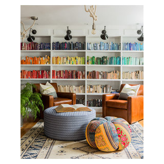 Eclectic Family Room - Eclectic - Games Room - Boston - by Hudson ...