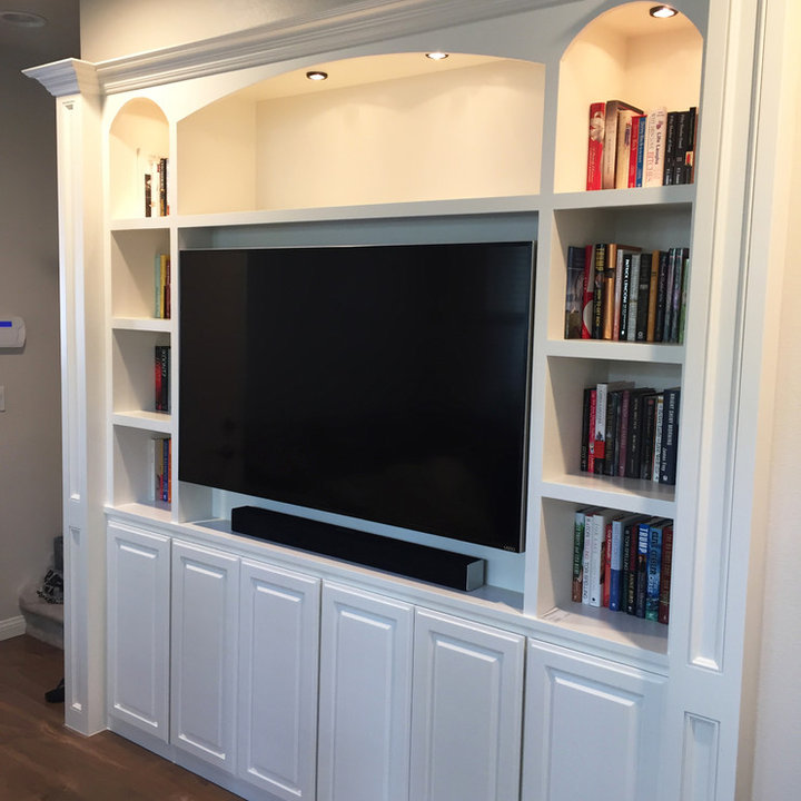 Custom Entertainment Center - Photos & Ideas | Houzz