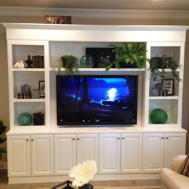 Custom Entertainment Center - Photos & Ideas | Houzz