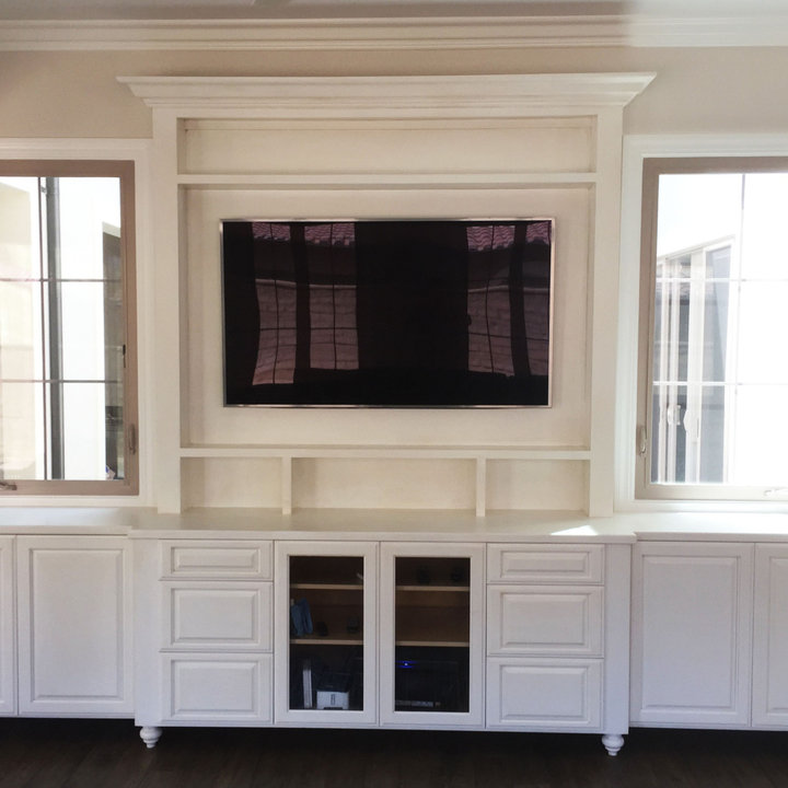 Custom Entertainment Center - Photos & Ideas | Houzz