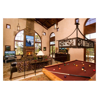 Equestrian Compound - Mediterranean - Games Room - Minneapolis - by M.A ...