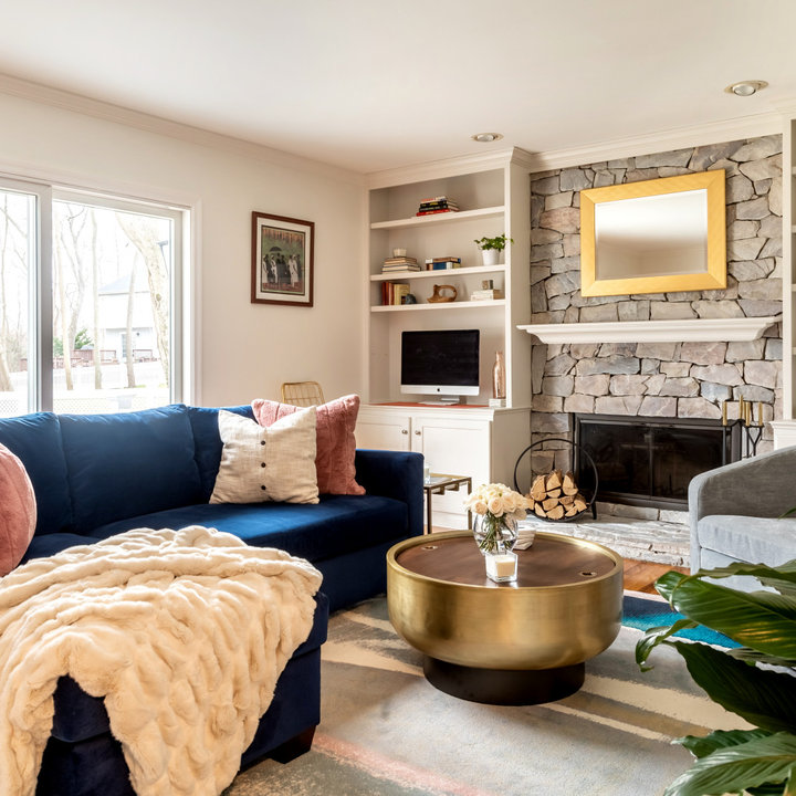 75 All Fireplaces Family Room Ideas You'll Love - October, 2025 | Houzz