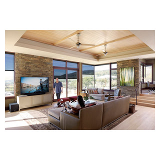 FAMILY ROOMS - Contemporary - Family Room - Minneapolis - by Magnolia ...