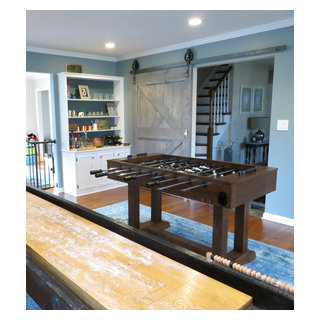 Farmhouse Game Room - Farmhouse - Family Room - Chicago - by The Room ...
