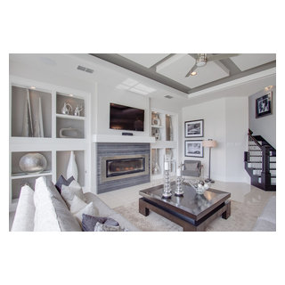Frederick Harris by Newmark Homes - Contemporary - Family Room ...