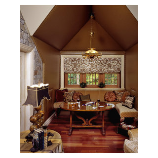 Gaming Alcove - Traditional - Family Room - New York - by diSalvo ...
