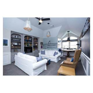 Gerhardt House - Beach Style - Family Room - Tampa - by Ann P. Brennan ...