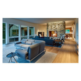 Granite Ridge Residence - Contemporary - Family Room - Other - by Dynia ...