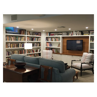 Great Whole House Remodel - Beach Style - Family Room - Los Angeles ...