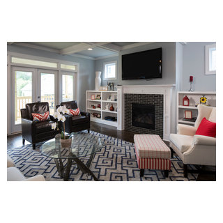 Gresham Park Dwelling - Contemporary - Family Room - Atlanta - by Leah ...