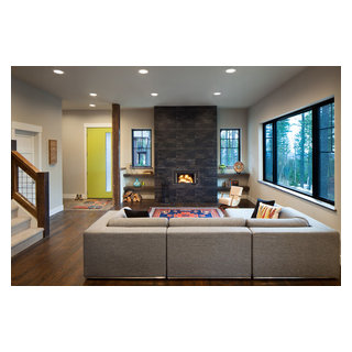 Hideout in the woods - Contemporary - Living Room - Other - by Mindful ...