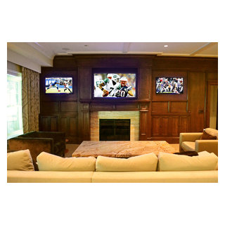 Home Automation Rooms - Traditional - Family Room - New York - by ...