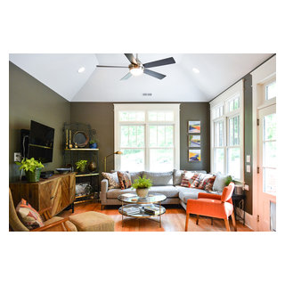 Homer Renovation and Addition - Farmhouse - Family Room - Raleigh - by ...