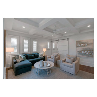Inman Residence - Beach Style - Family Room - Miami - by Geoff Chick ...