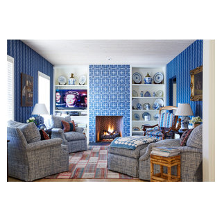 Interior - Traditional - Family Room - Santa Barbara - by William Laman ...