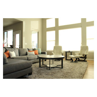 Interiors by Jennifer Gerstner - Contemporary - Family Room - Seattle ...