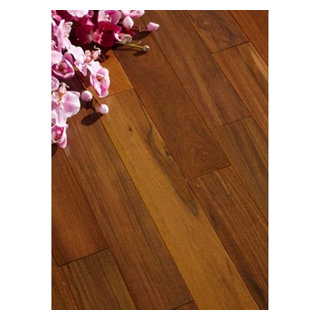 Ipe Hardwood Flooring - Traditional - Family Room - Portland - by ...