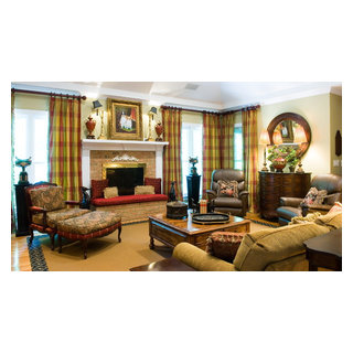 Jennifer Neal Design Studio - Traditional - Family Room - Atlanta - by ...