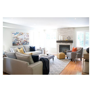 KBD PROJECT: - Contemporary - Family Room - Toronto - by Karin Bennett ...