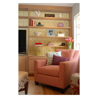 Kelly Scanlon Interior Design - Transitional - Family Room - San ...