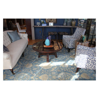 Kush rugs placed by designers - Eclectic - Family Room - Portland - by ...