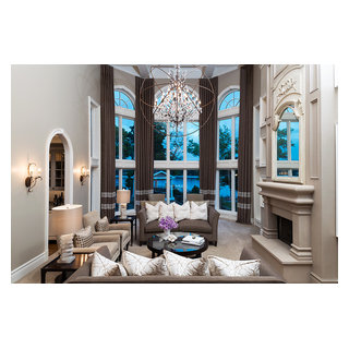 Lake Angelus Remodel - Traditional - Family Room - Detroit - by Tutto ...