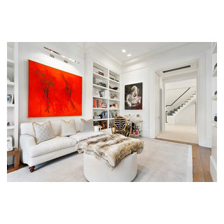 Lakefront Compound - Transitional - Family Room - New York - by The ...