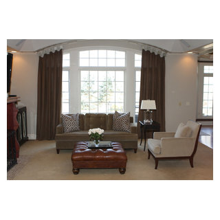 Lark Interior Design - Traditional - Family Room - Detroit - by Lark ...