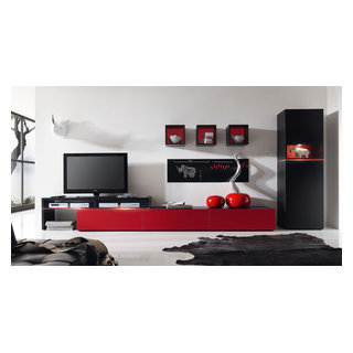 Lego 181 Modern Wall Unit - Modern - Family Room - Miami - by Herval ...