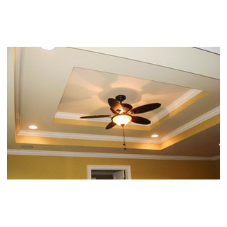 Lighted Tray Ceiling - Traditional - Family Room - Other - by Detail ...