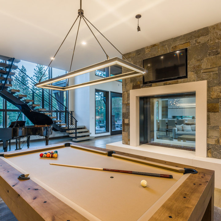 Mountain Contemporary Lighting - Photos & Ideas | Houzz