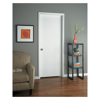 Masonite Flush Hardwood Interior Door - Modern - Family Room - Tampa ...