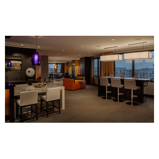 MERIDIAN AT MOUNT VERNON TRIANGLE - Contemporary - Family Room - DC ...