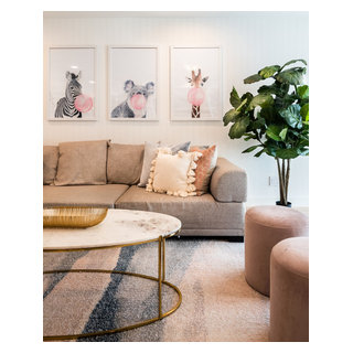 Mid Century Update Los angeles - Midcentury - Family Room - Los Angeles ...