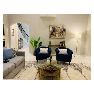 Modern Austin Home - Modern - Family Room - Austin - by Afka Designs ...