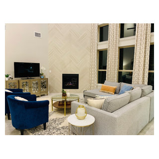 Modern Austin Home - Modern - Family Room - Austin - by Afka Designs ...